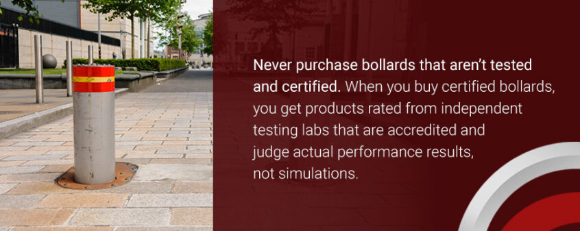 Guide to Bollard Safety Standards & Crash Test Rating