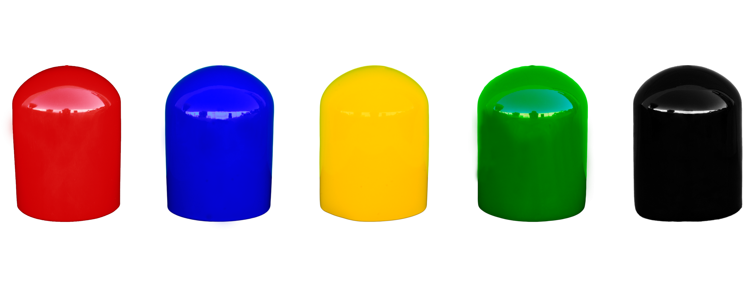 Bollard Caps | Bollard Covers, UV Treated Colored Plastic Protector